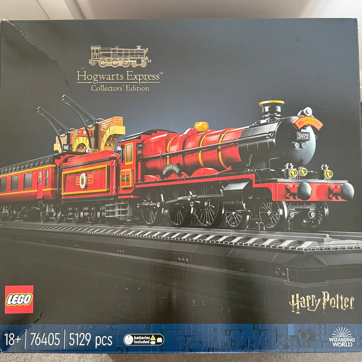 Lego 76405 Harry Potter: Hogwarts Express – Collectors' Edition – Grey ...