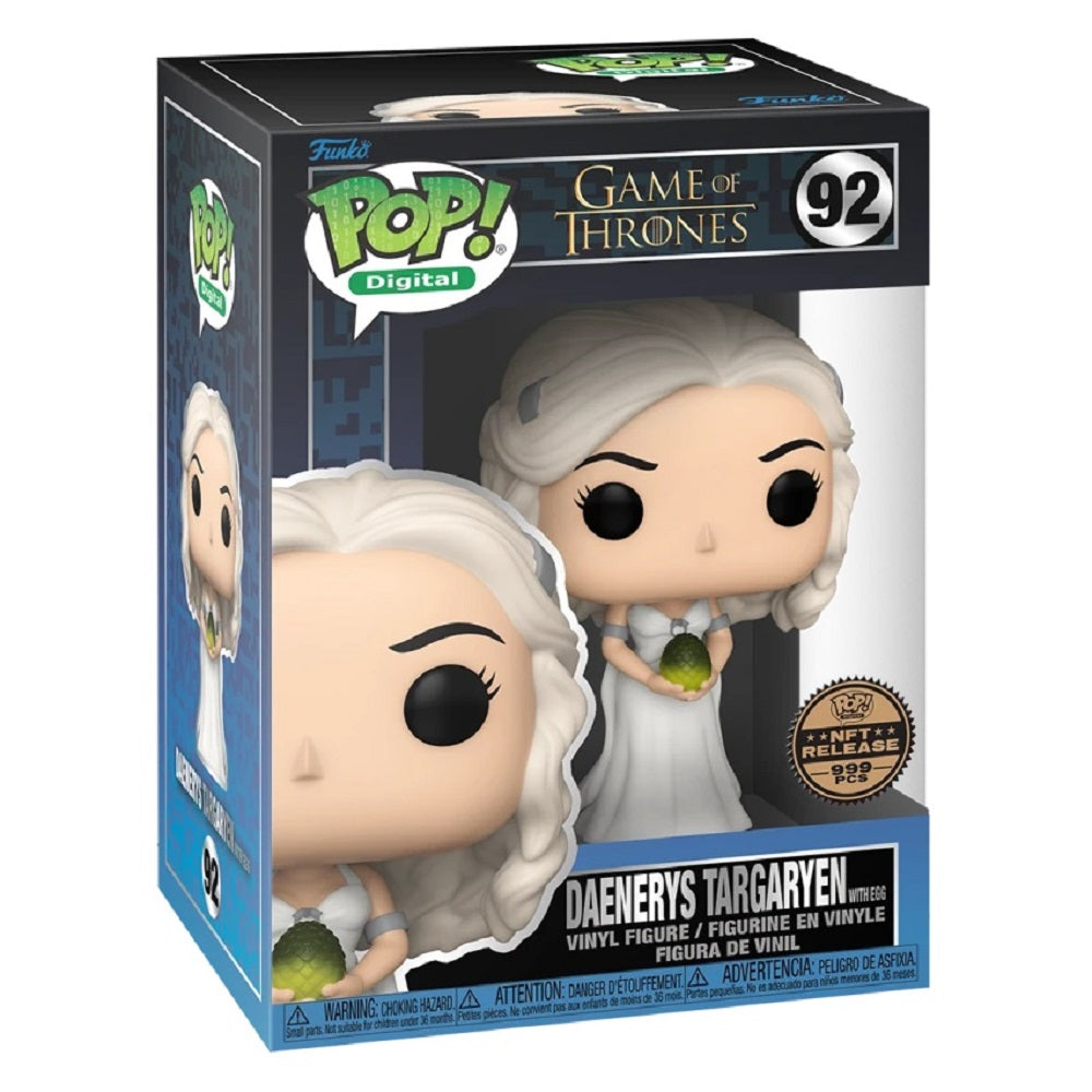 Funko Pop! Digital: Game of Thrones - Daenerys Targaryen with Egg (Gra ...