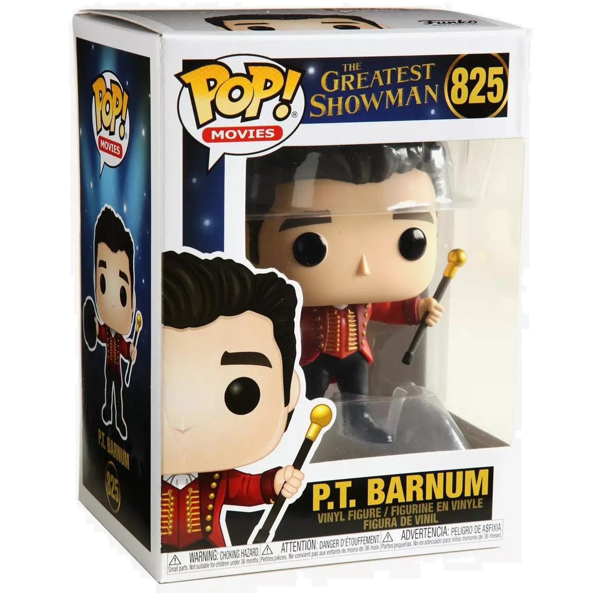Funko Pop! Movies: The Greatest Showman - P.T. Barnum #825 – Grey ...