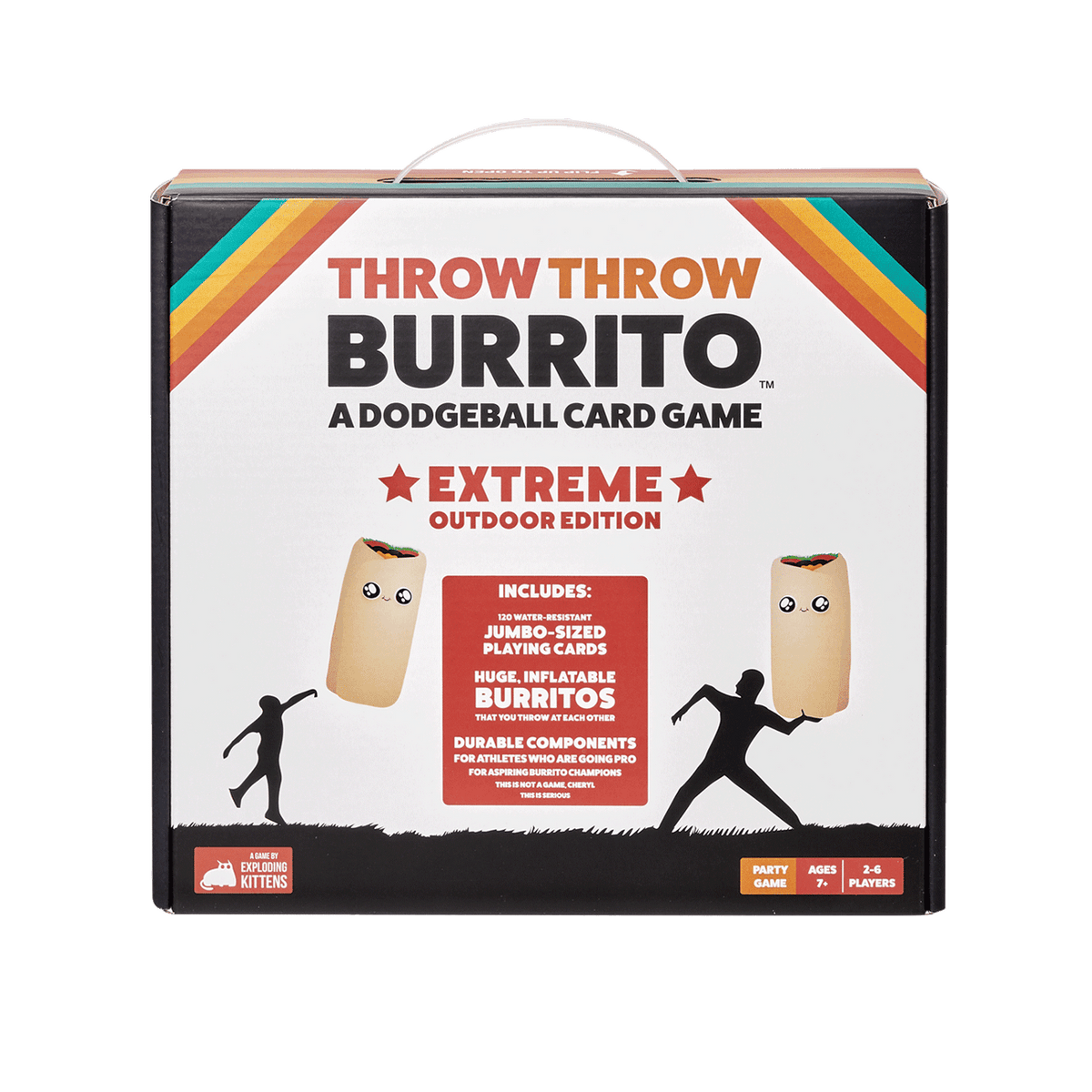Exploding Kittens: Throw Throw Burrito (Extreme Outdoor Edition) – Grey ...